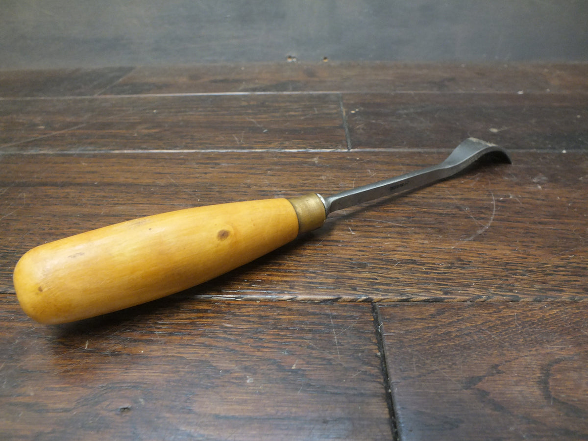 Front Bent Chisel Boxwood Handle 3 4 Vgc 46560 The Vintage Tool front-bent-chisel-boxwood-handle-3-4-vgc-46560-the-vintage-tool