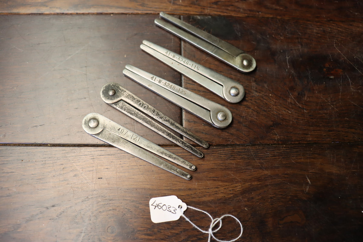 Pin Spanners. Set of 5. 46033 – The Vintage Tool Shop, The Vintage Tool ...