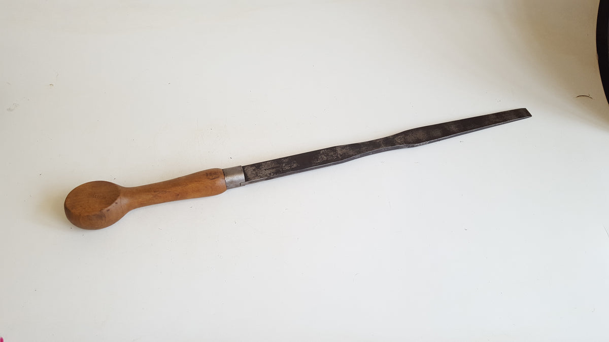 26 1/2" Vintage WH Clay Broad Arrow Screwdriver / Turnscrew w 3/4" Edg ...