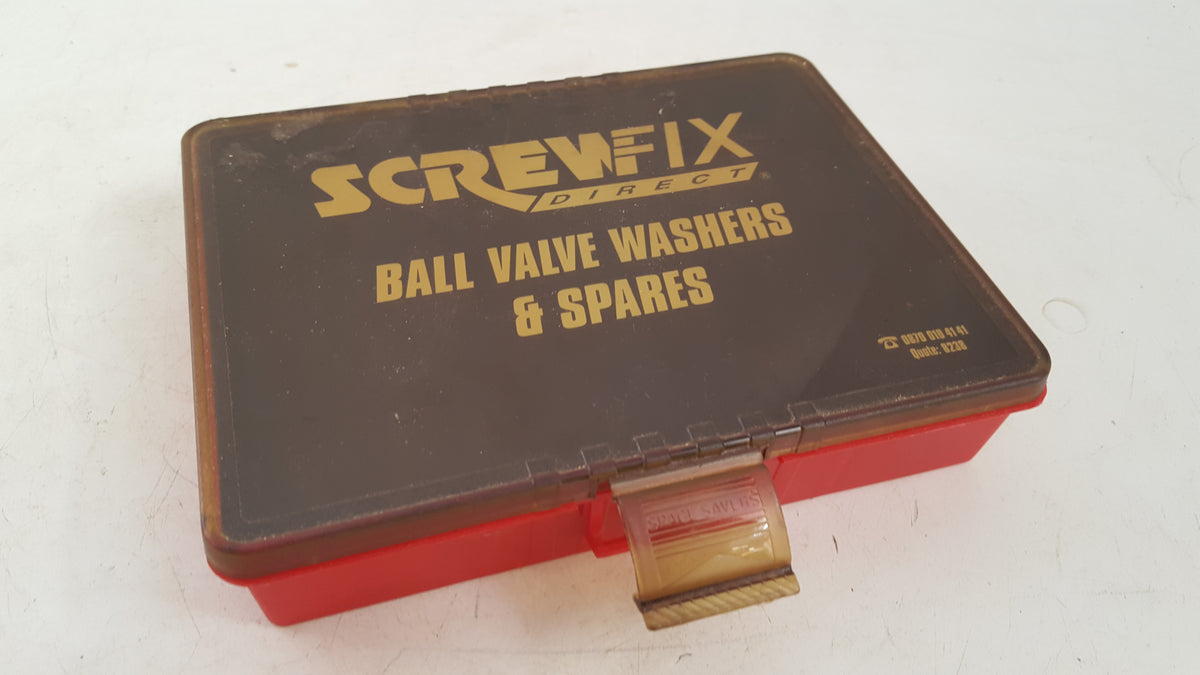 Screwfix Ball Valve Washers & Spares in Case 42511 – The Vintage Tool ...