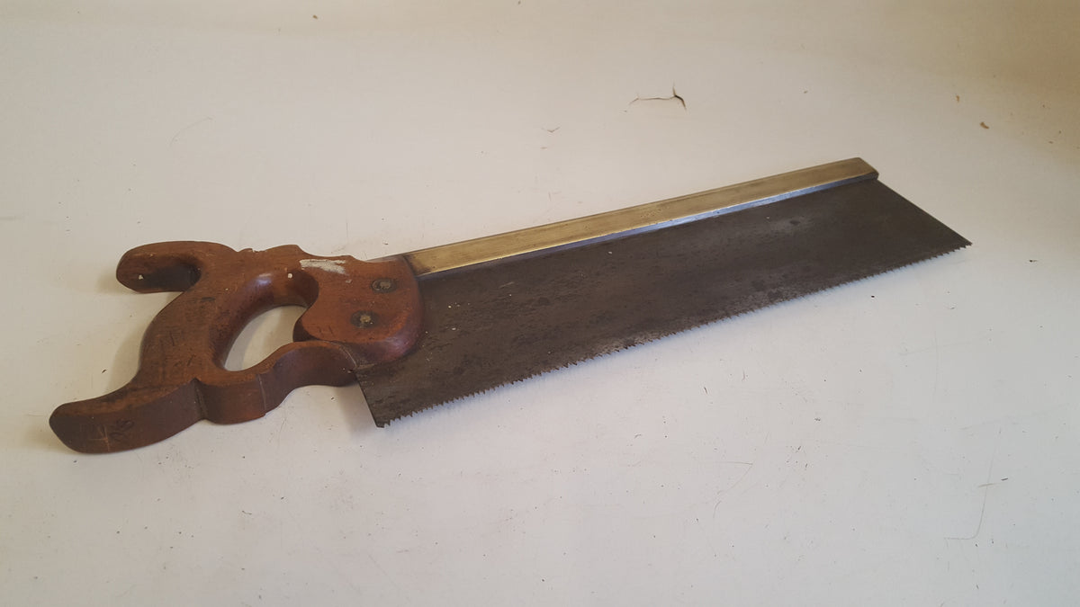 Lovely Vintage JV Hill (Late) Howel Brass Back Saw w 12 TPI 43128 – The ...