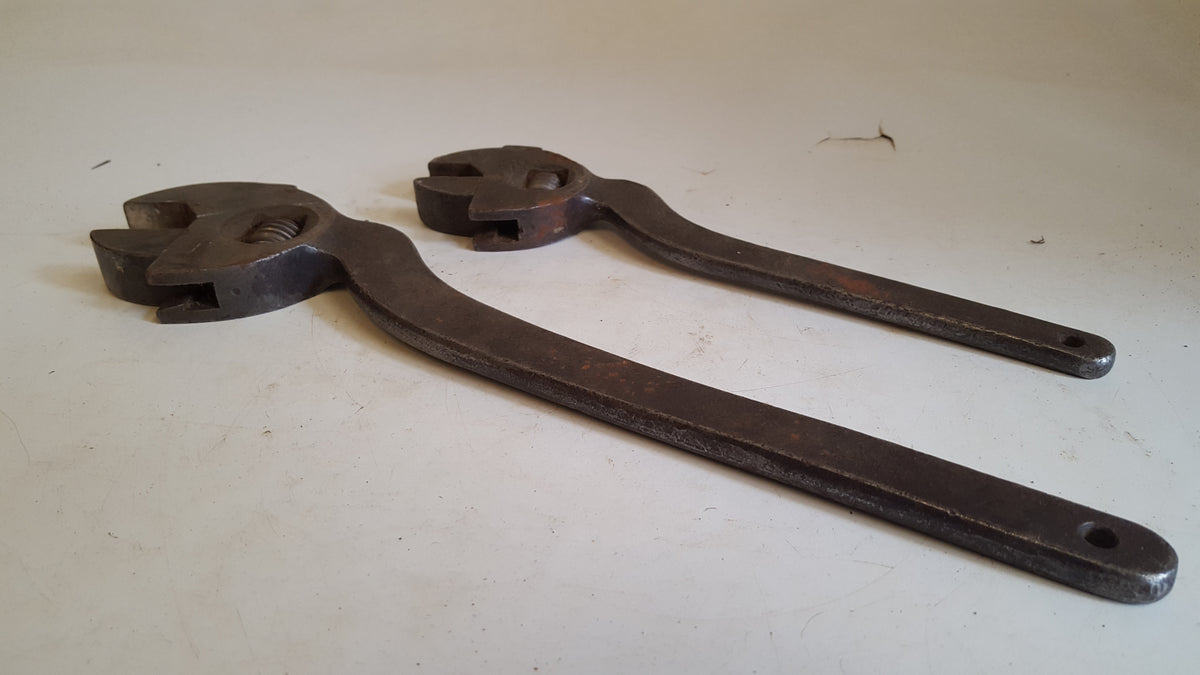 Pair of Vintage Adjustable Spanners 12" & 16" 43247 – The Vintage Tool ...
